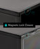 Front Display Showcase Box Container Black – showcasebox